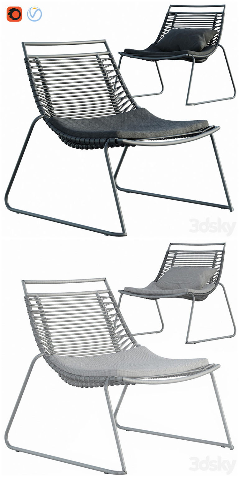 Desire FX 3d models | Elba Lounge chair BoConcept – 3D Model