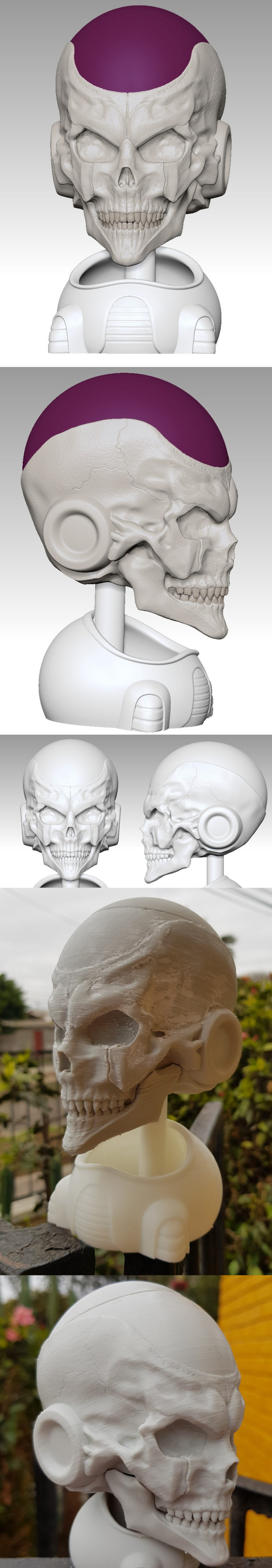 Desire FX 3d models | Frieza Skull – 3D Print Model
