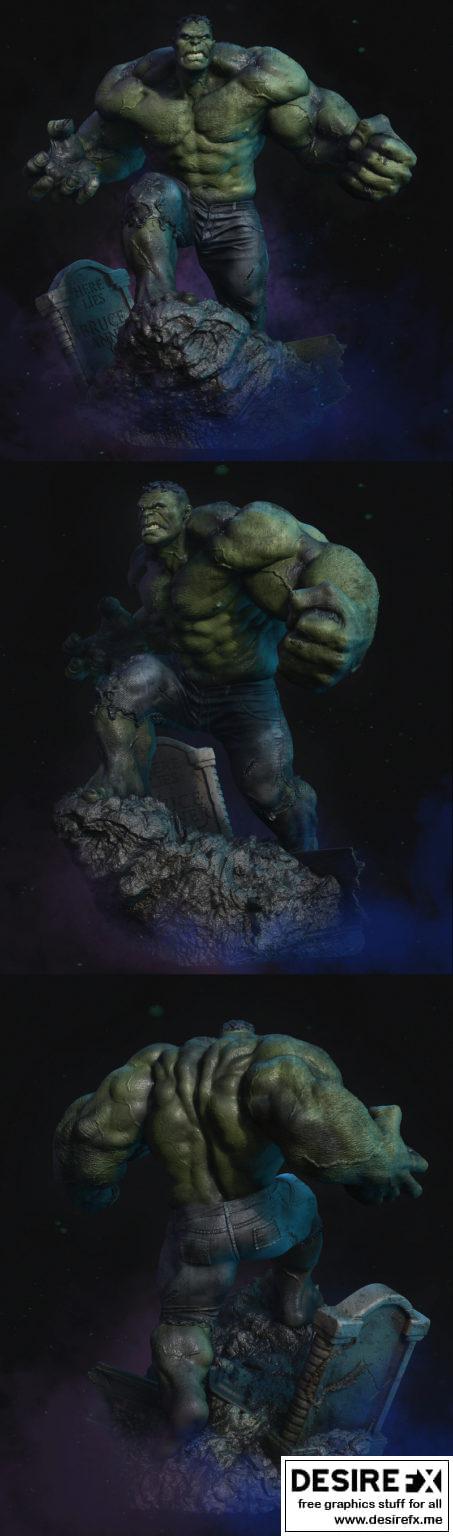 Desire FX 3d models | Immortal Hulk – 3D Print Model