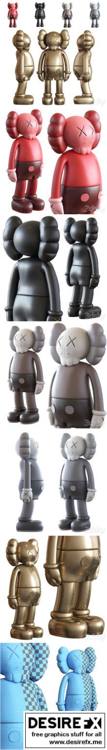 Desire FX 3d models | Kaws – 3D Model