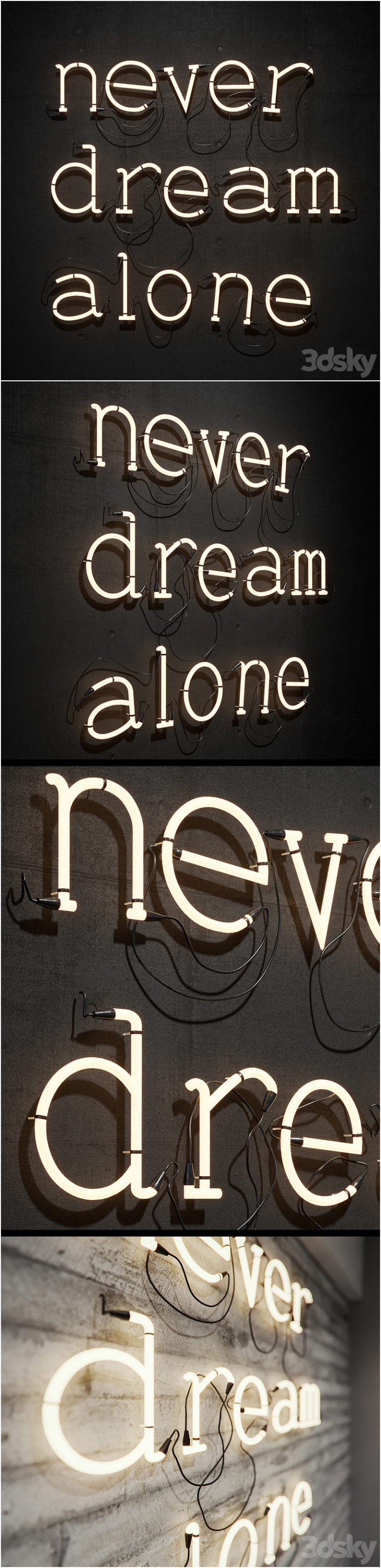 Desire FX 3d models | Neon Sign Neon Signature – 3D Model