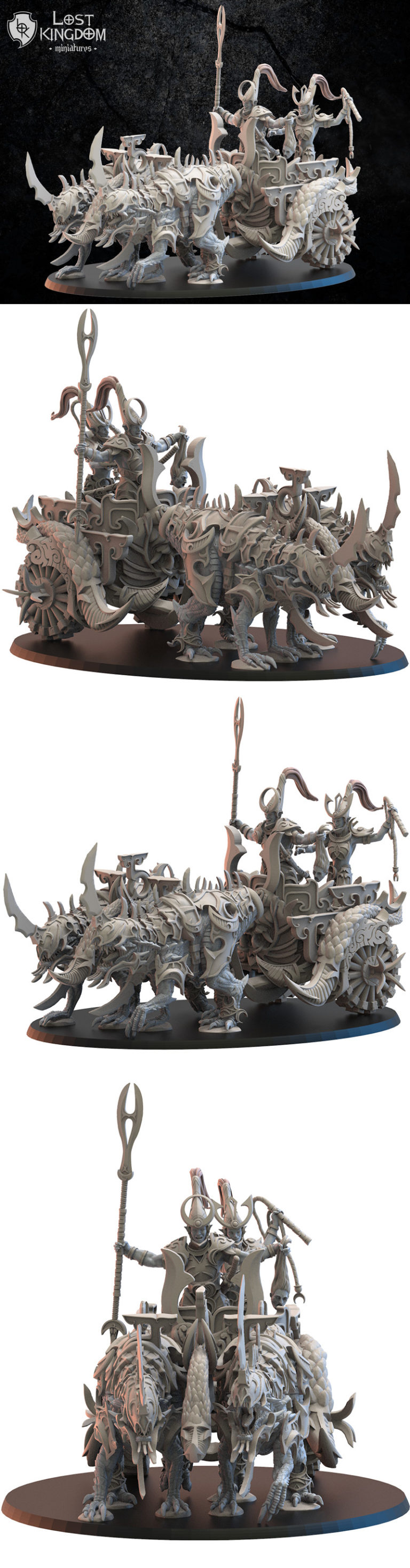 Desire FX 3d models | Night Elves Kyoryu Chariot – 3D Print Model