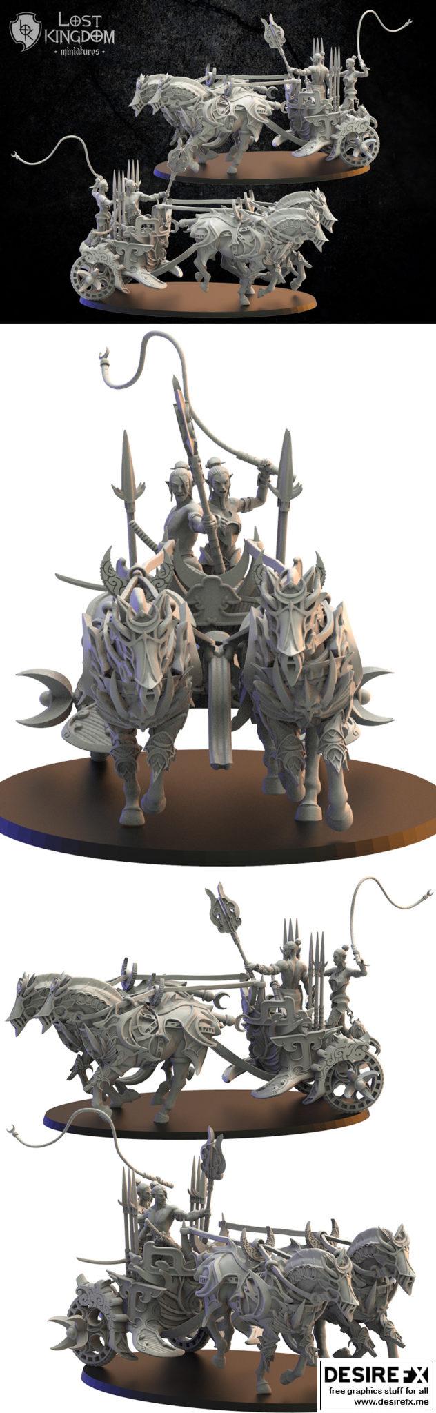 Desire FX 3d models | Night Elves War Chariot – 3D Print Model