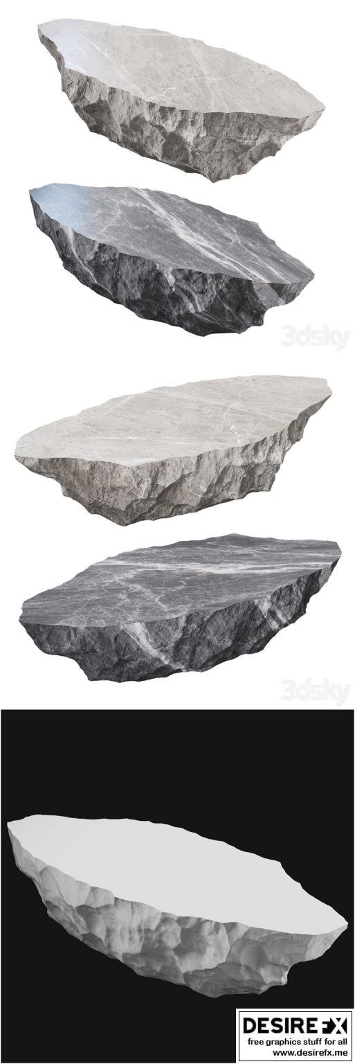 Desire FX 3d models | Stone table – 3D Model