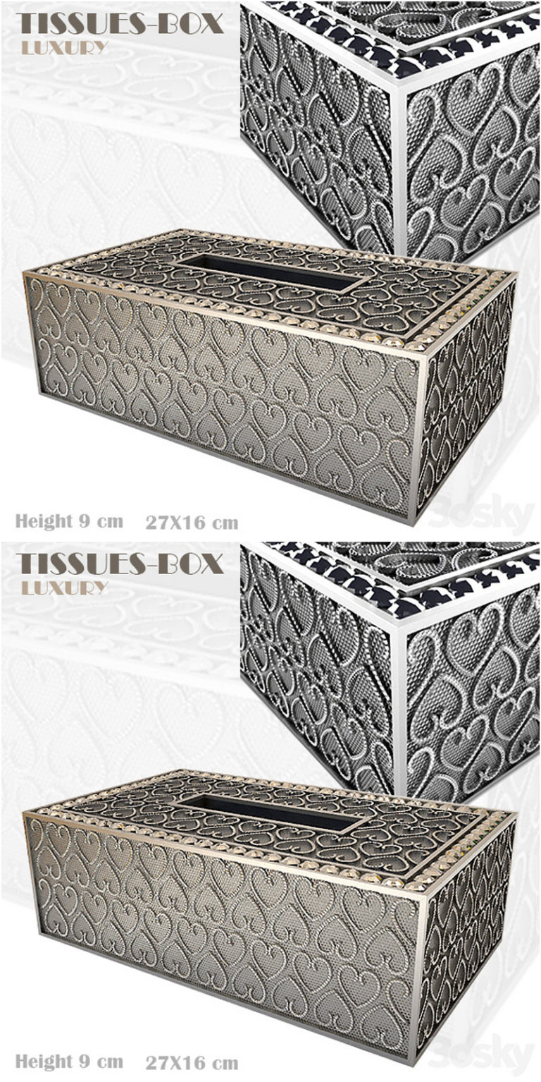 Desire FX 3d models | Tissues box – 3D Model