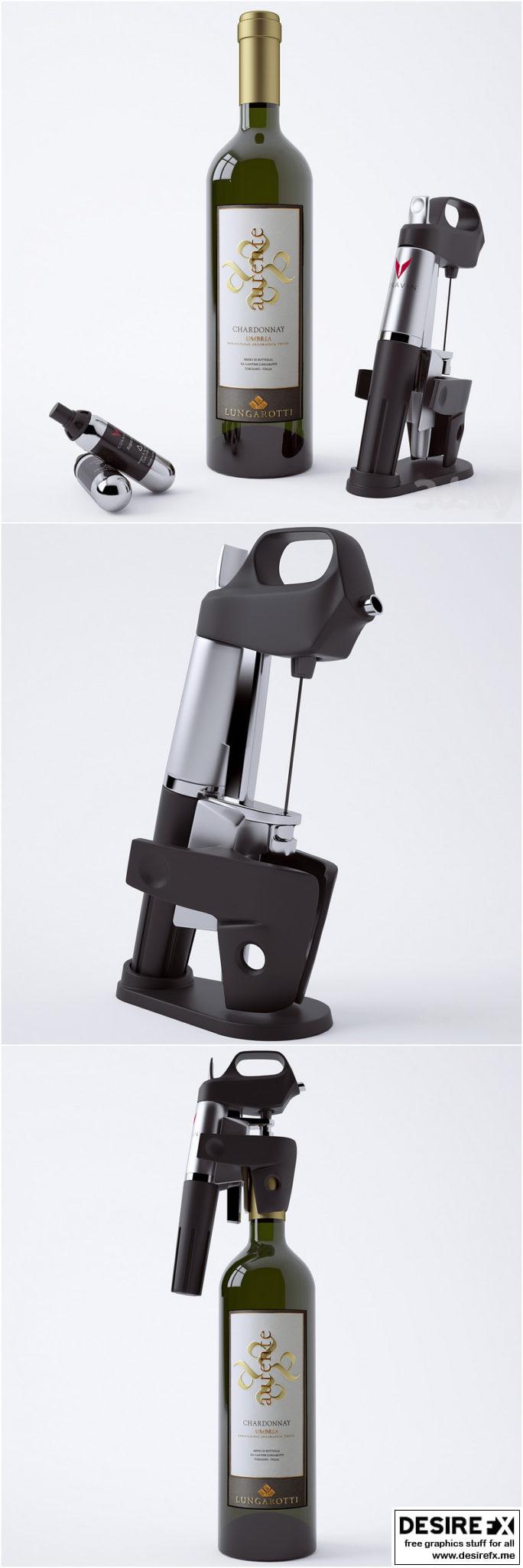 Desire FX 3d models | Wine Dispenser Coravin model 8 – 3D Model