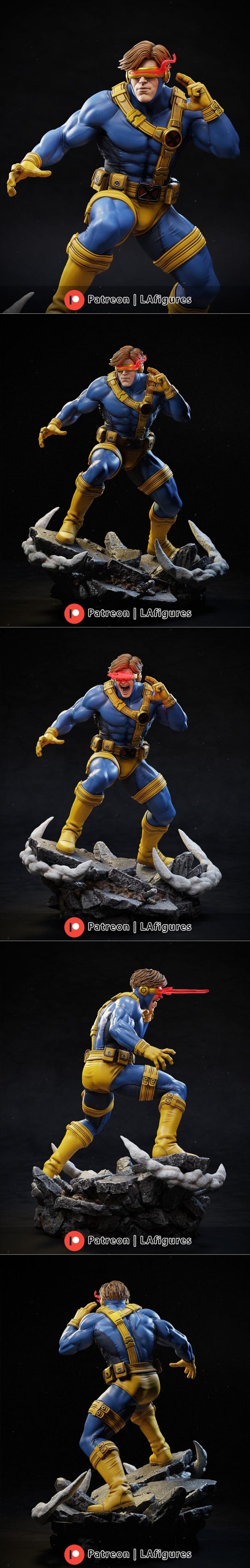 Desire FX 3d models | L.A. Figures – Cyclops Deluxe – 3D Print Model STL