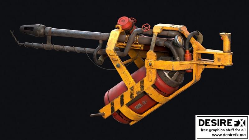 Desire FX 3d models | Flamer I Fallout 4 Fan art