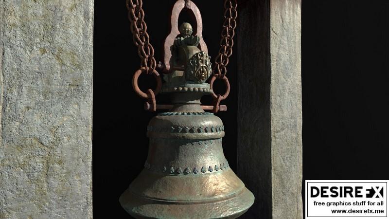 Desire FX 3d models | Nepal Heritage Ancient Bell