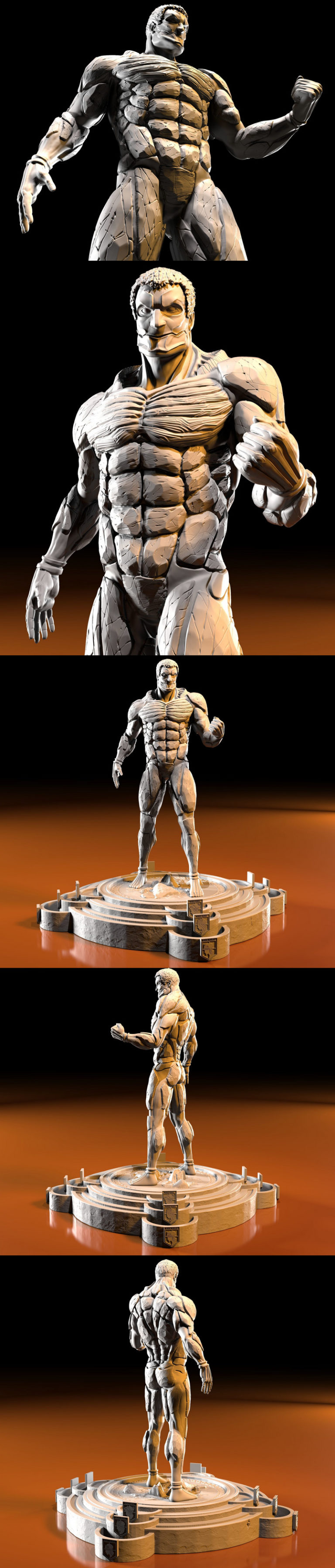 Desire FX 3d models | Armored Titan – Shingeki no Kyojin – 3D Print Model