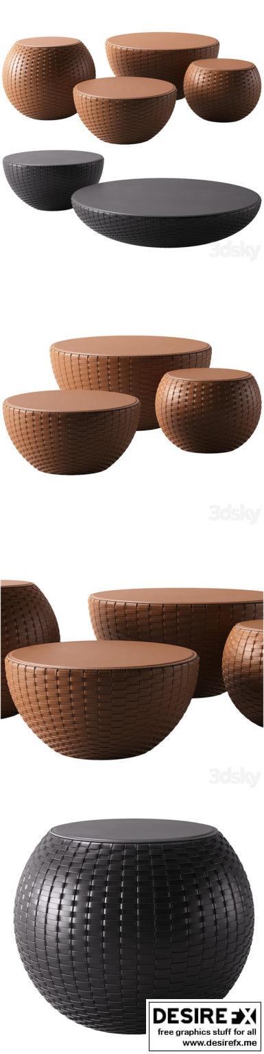Desire FX 3d models | BONGO KUOIO Tables Meridiani – 3D Model