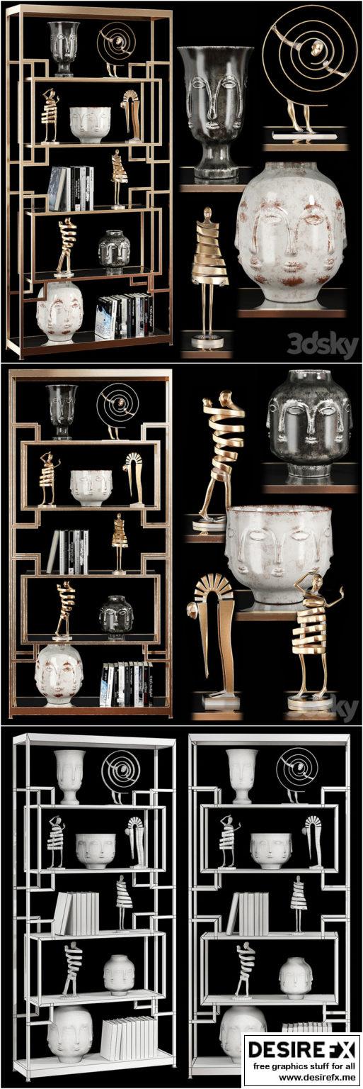 Desire FX 3d models | Decorative set 43 – 3D Model