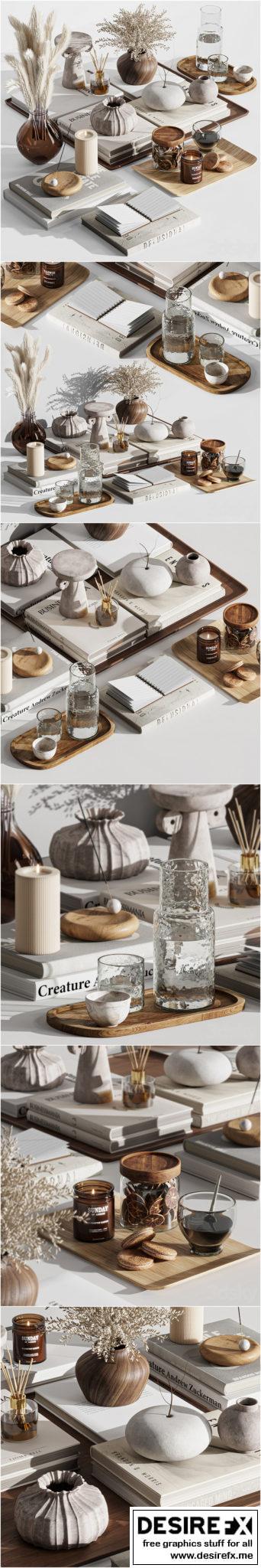 Desire FX 3d models | Decorative set037 – 3D Model