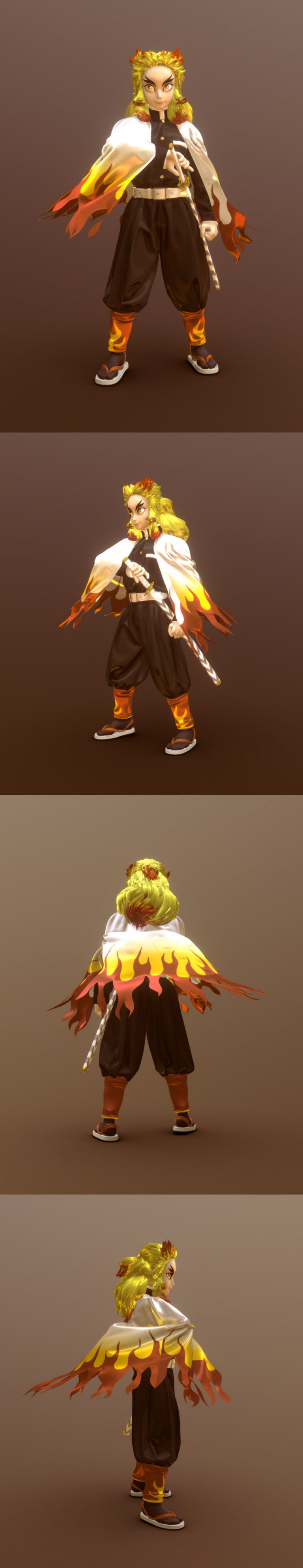 Desire FX 3d models | Demon Slayer – Rengoku Kyoujurou – 3D Print Model