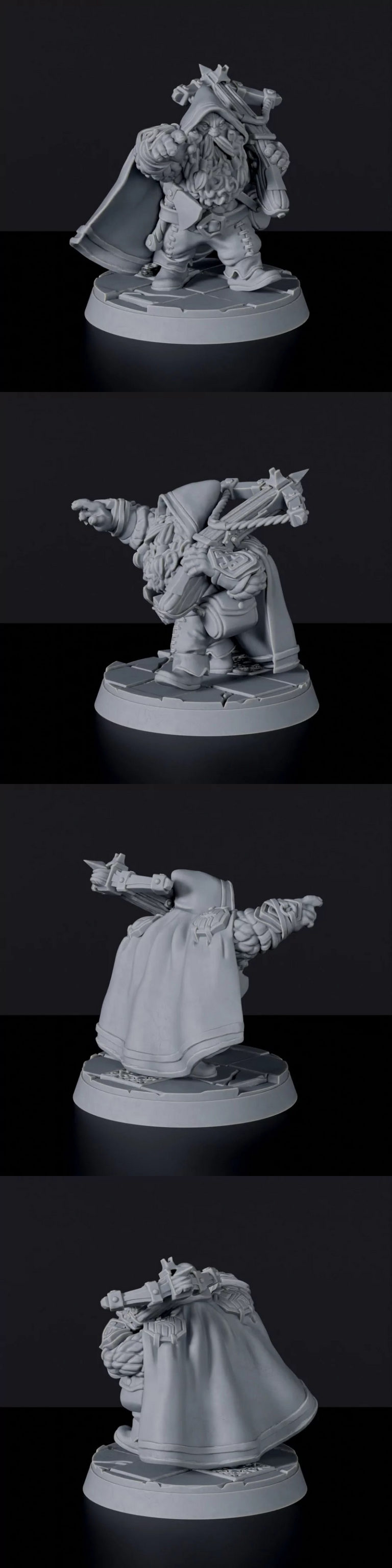 Desire FX 3d models | Dwarf Ranger 1 – 3D Print Model