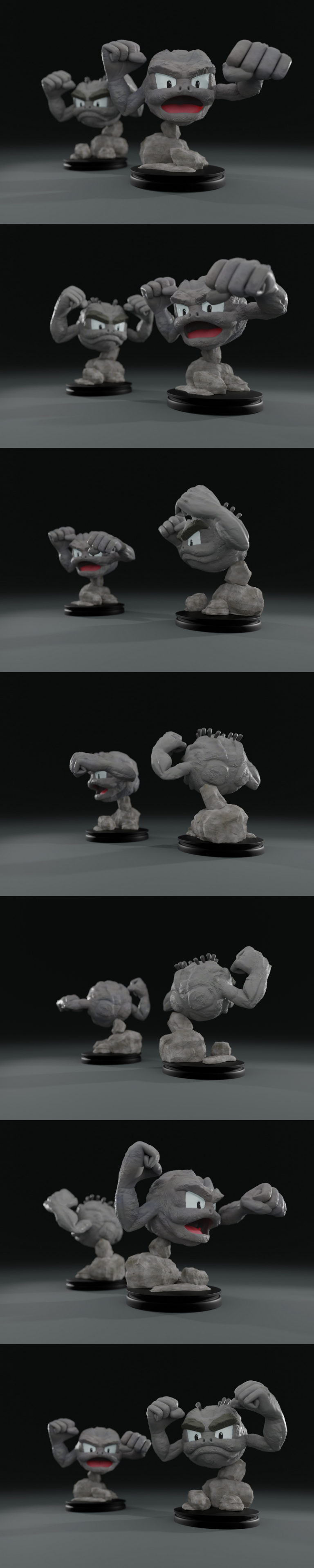 Desire FX 3d models | Geodude Pokemon – 3D Print Model