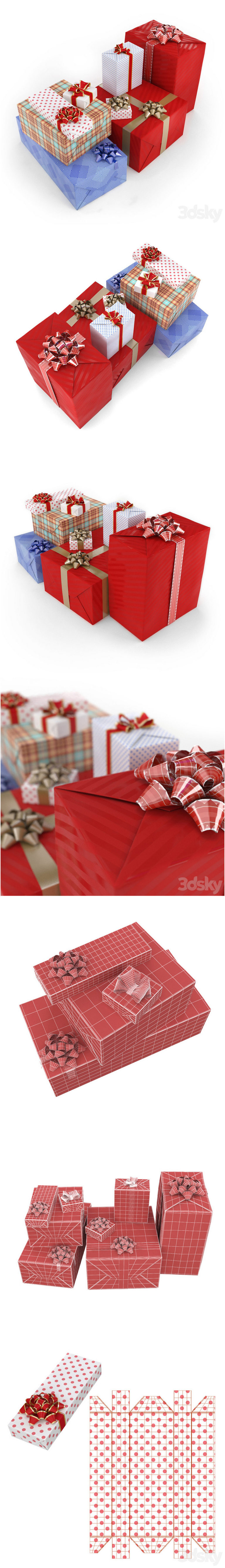 Desire FX 3d models | Gifts in boxes – 3D Model