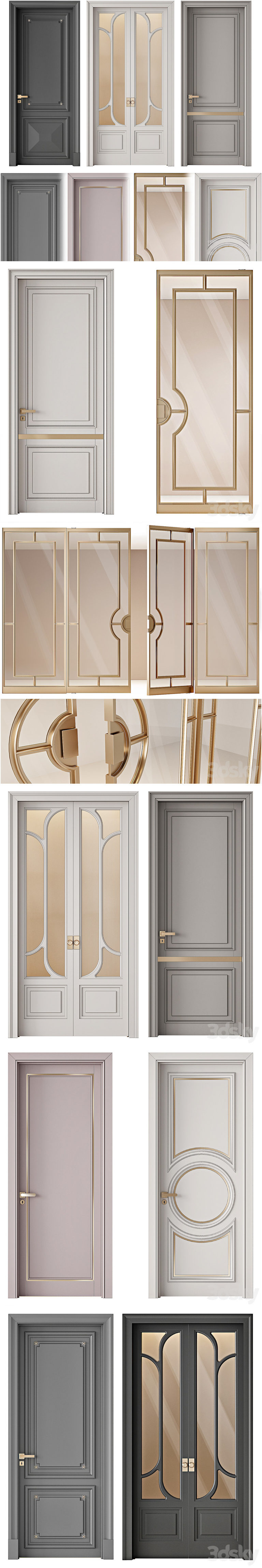 Desire FX 3d models | Interior Doors 026 – 3D Model