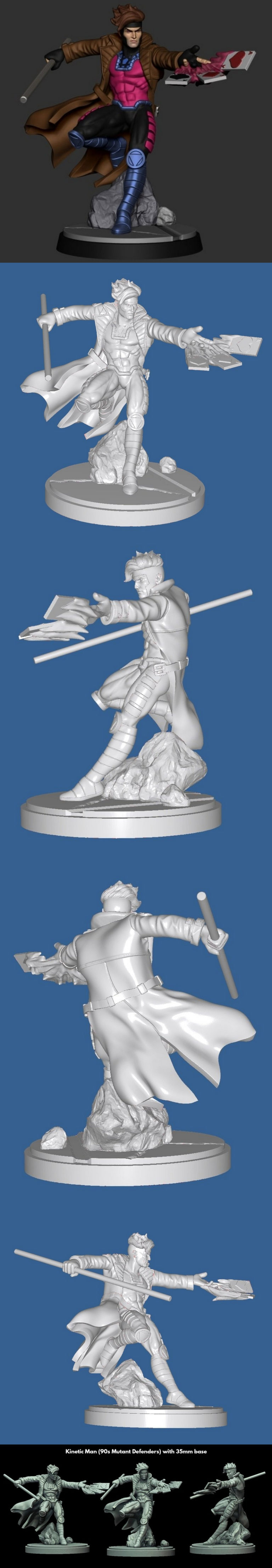 Desire FX 3d models | Kinetic Man – 3D Print Model