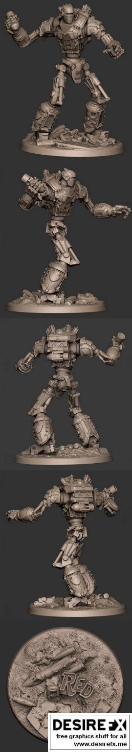 Desire FX 3d models | Liberty Prime from Fallout – 3D Print Model