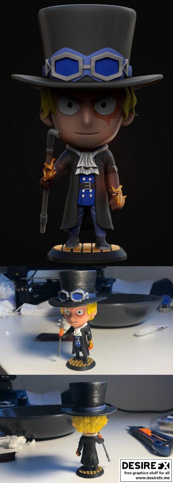Desire FX 3d models | Sabo – One Piece – 3D Print Model