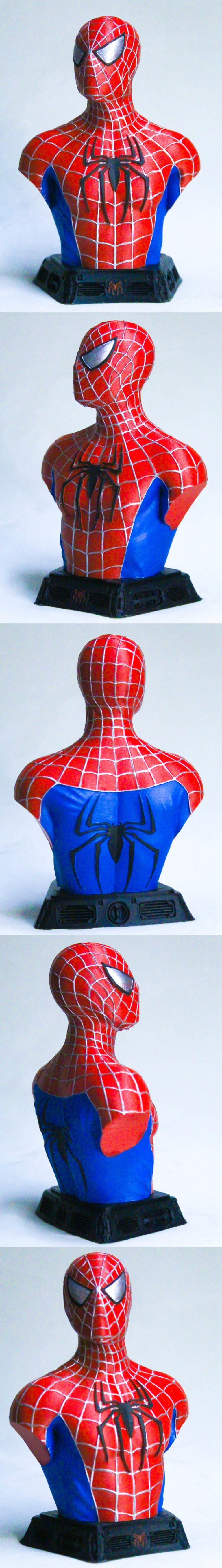 Desire FX 3d models | Spider-Man Bust – 3D Print Model