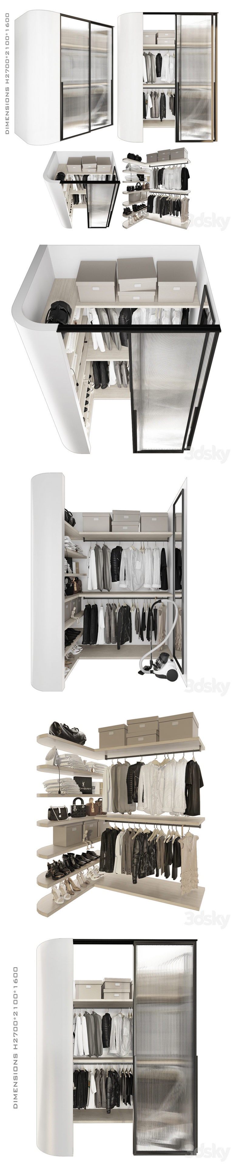 Desire FX 3d models | Wardrobe block_9 – 3D Model