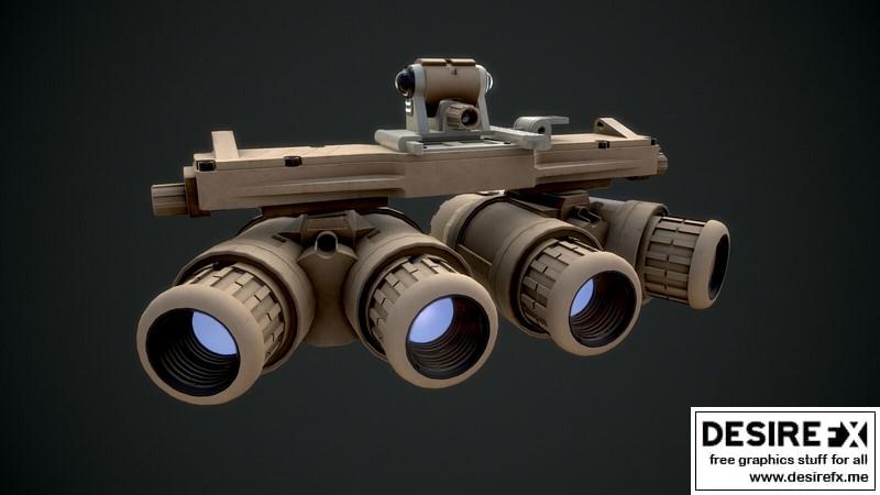 Desire FX 3d models | GPNVG-18 Ground Panoramic Night Vision Goggle