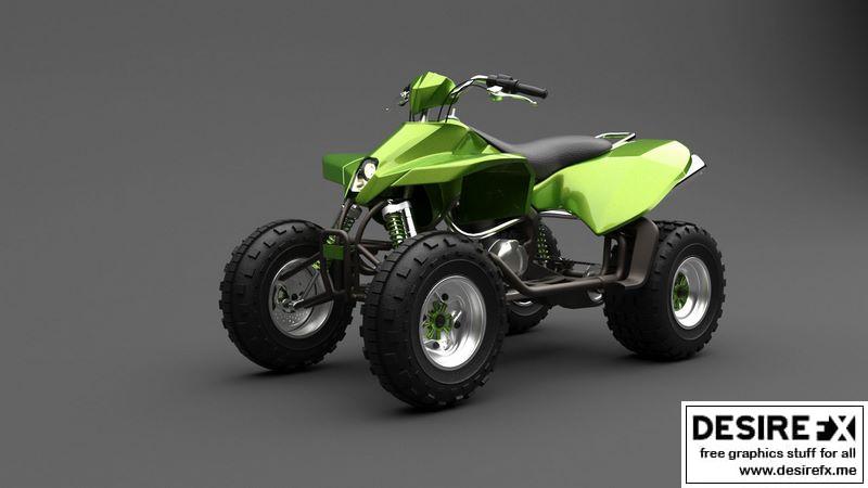 Desire FX 3d models | Quadrocycle2 3D model
