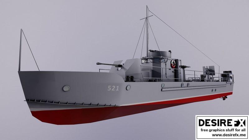 Desire FX 3d models | Project 194 – BMO type Low-poly 3D model