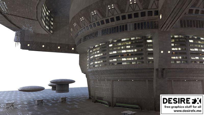 Desire FX 3d models | Galactic Senate Building – Star Wars Low-poly 3D ...