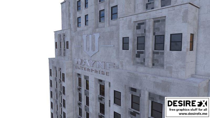 Desire FX 3d models | Wayne Tower – Batman Begins 3D model