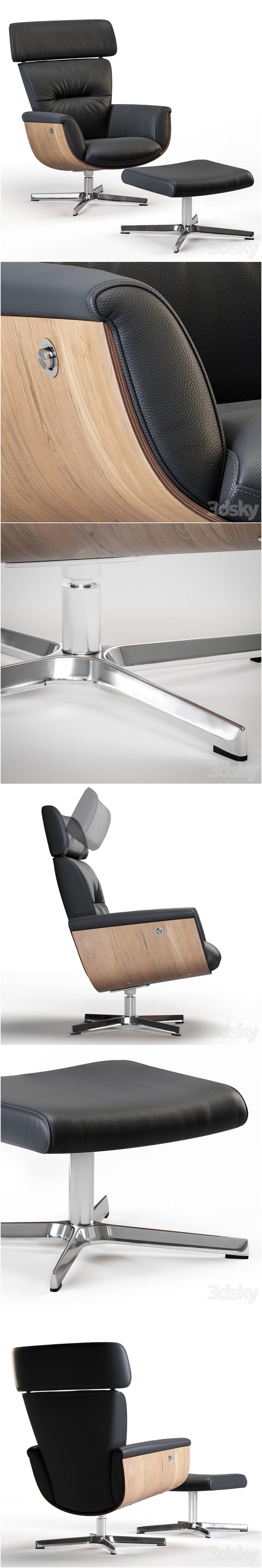 Desire FX 3d models | ALBERTA SALOTTI. EVOLUTION RELAX ARMCHAIR – 3D Model