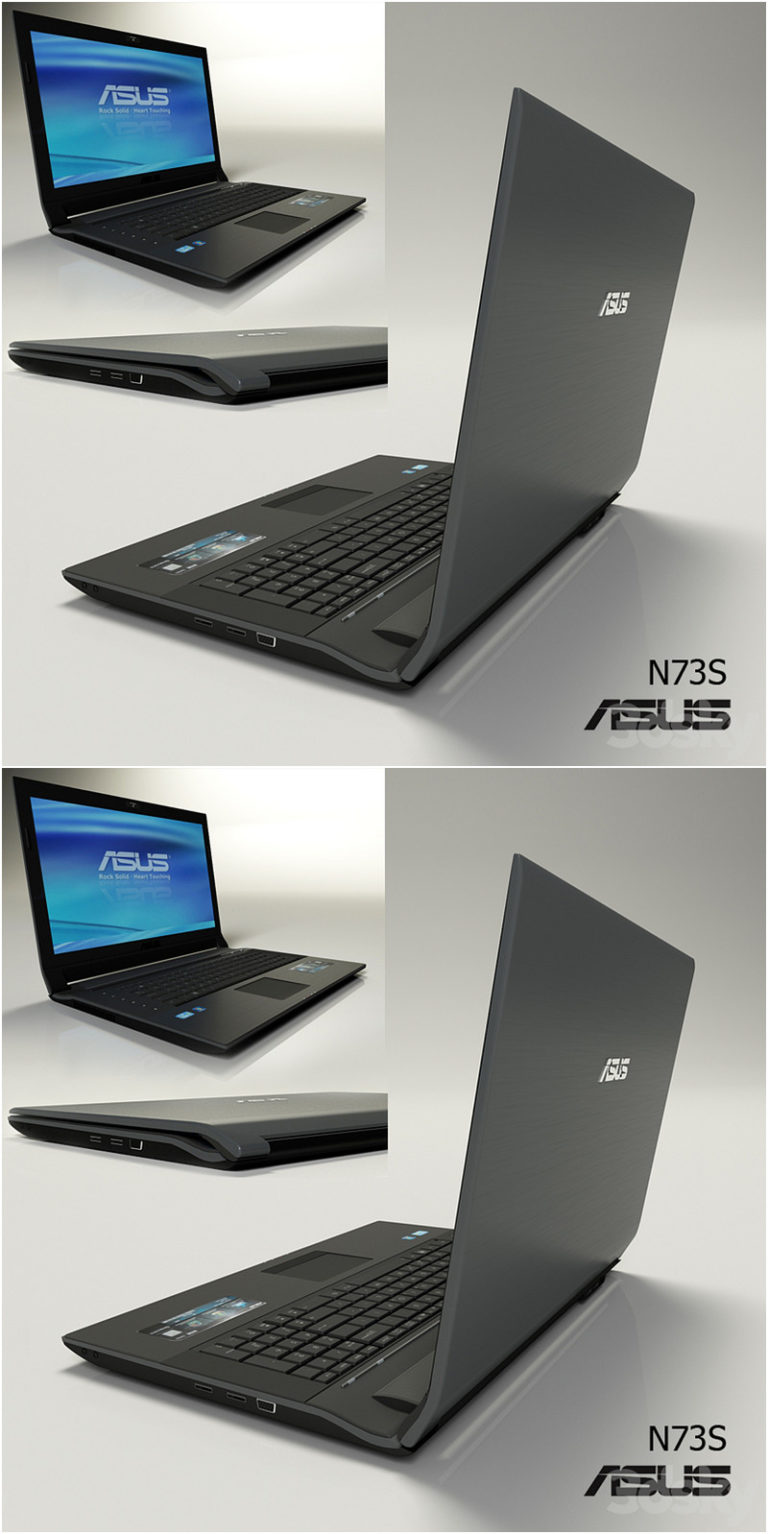 Desire FX 3d models | Asus N73s – 3D Model