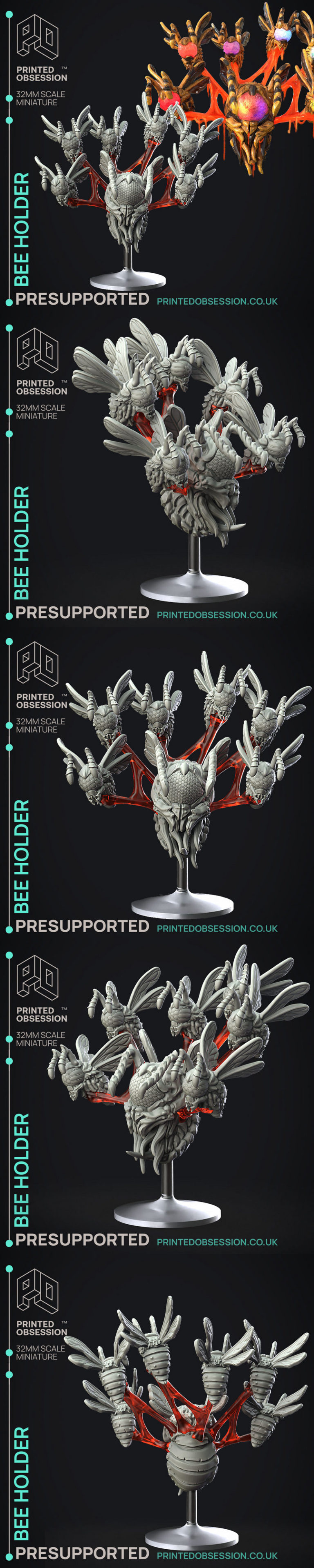 Desire FX 3d models | Bee Holder – 3D Print Model