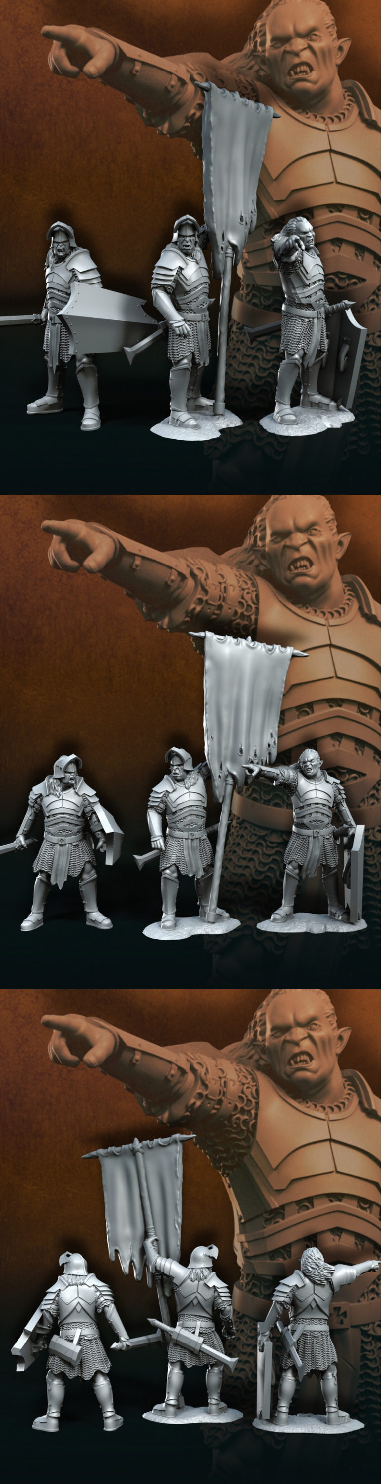 Desire FX 3d models | Blood-Handed Command Group – 3D Print Model