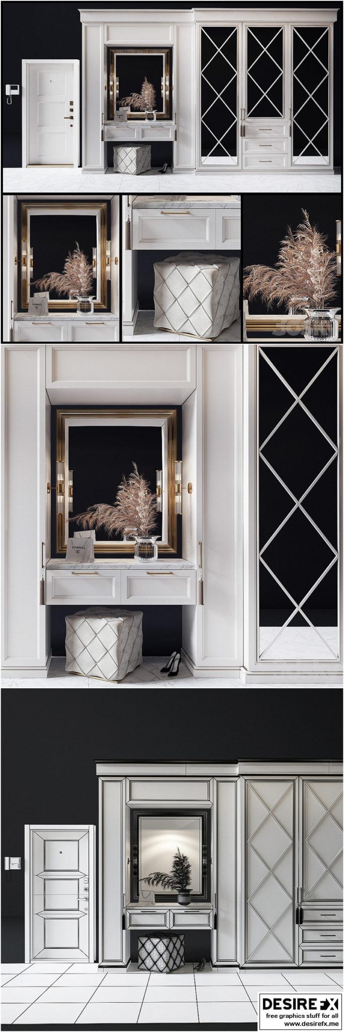 Desire FX 3d models | Composition in the hallway_53 – 3D Model