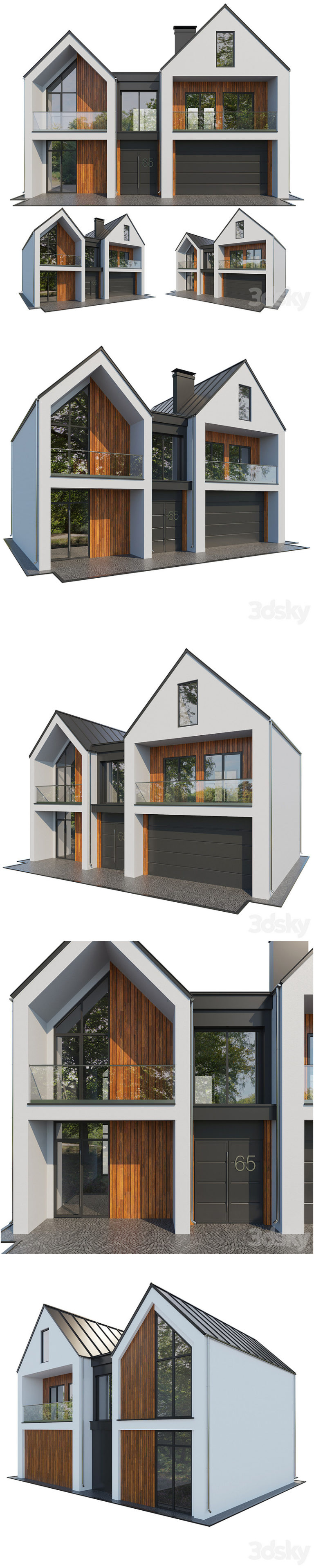 Desire FX 3d models | Country house 2 – 3D Model