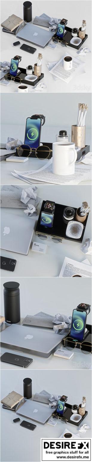 Desire FX 3d models | Desktop accessories set – 3D Model