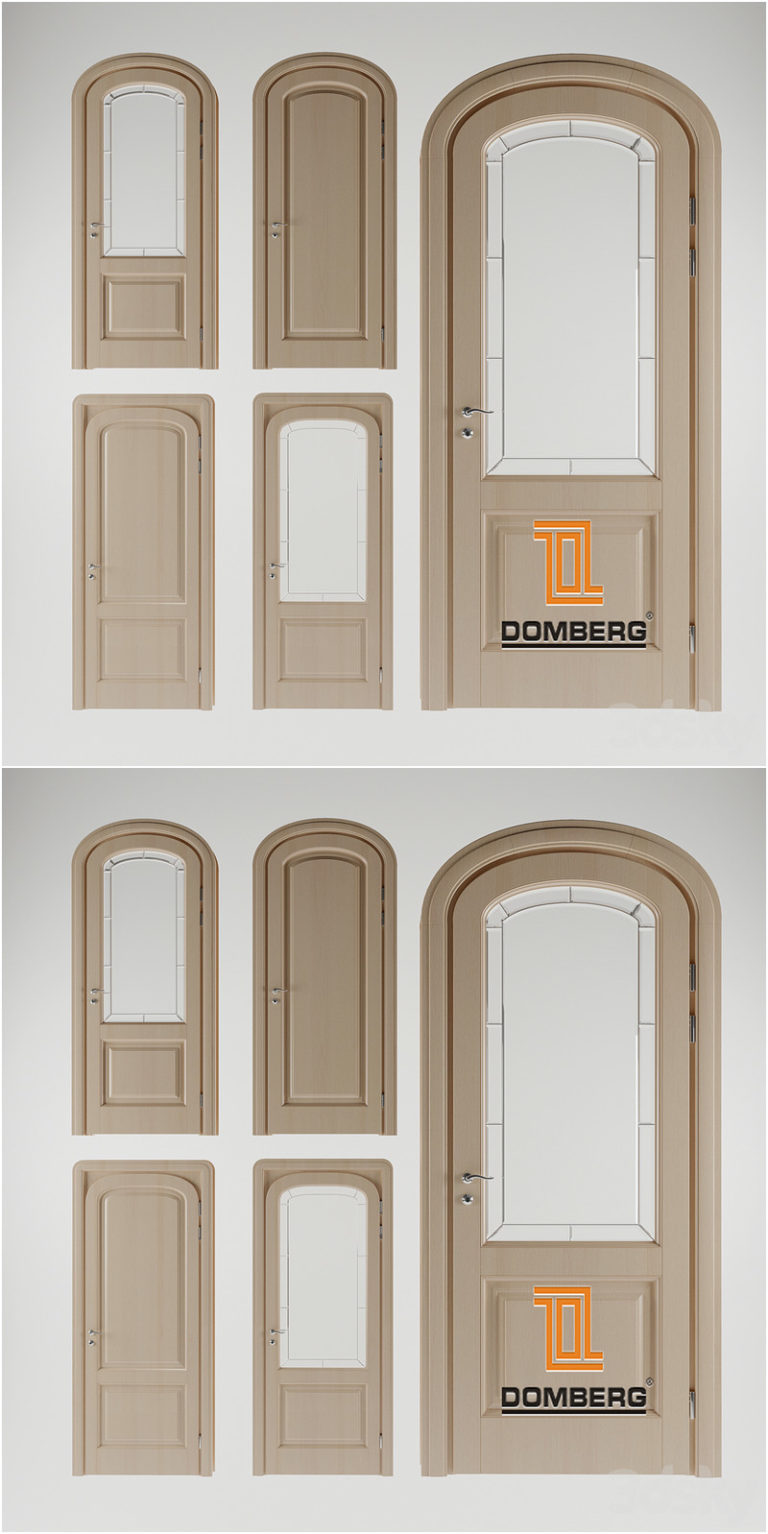 Desire FX 3d models | Doors with arched elements Domberg – 3D Model