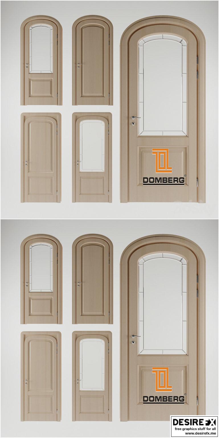 Desire FX 3d models | Doors with arched elements Domberg – 3D Model