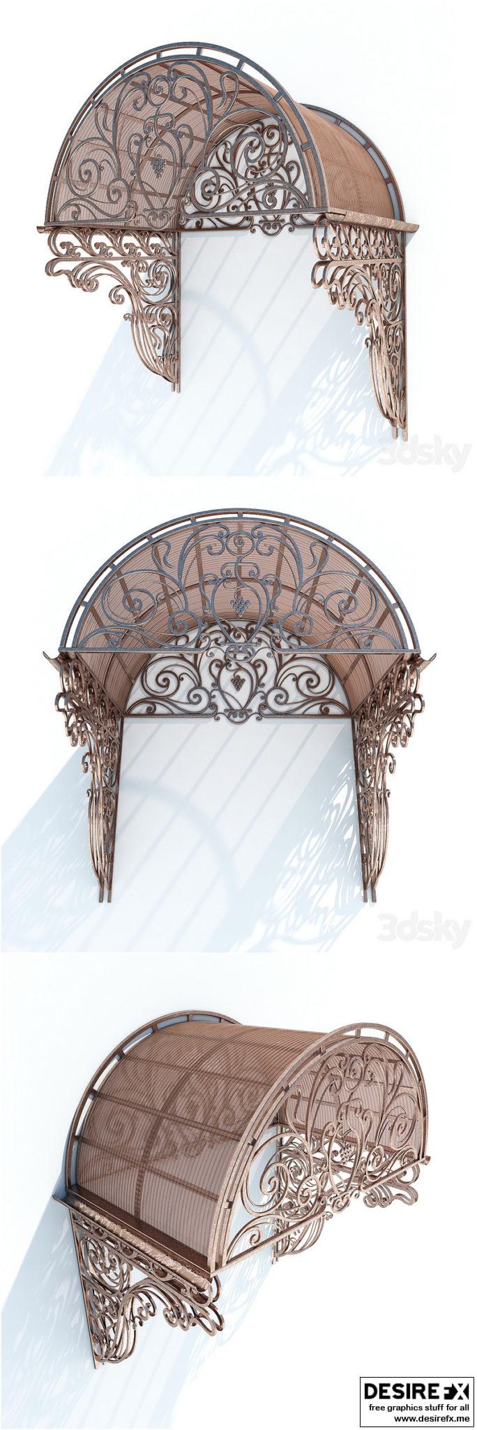 Desire FX 3d models | Forged visor #7 – 3D Model