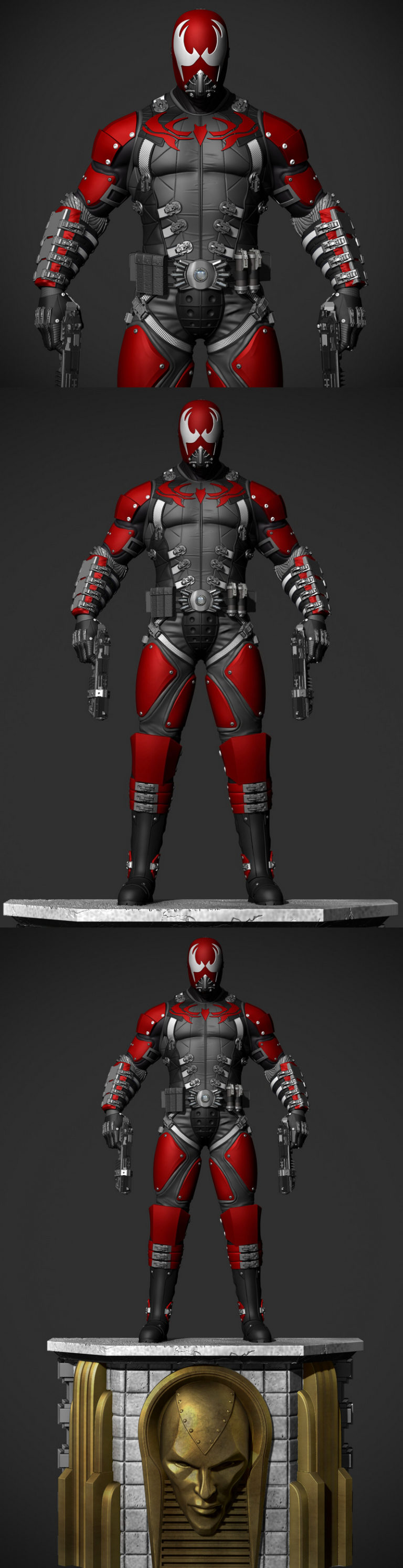 Desire FX 3d models | Grendel Knight Red Hood Custom Design – 3D Print ...