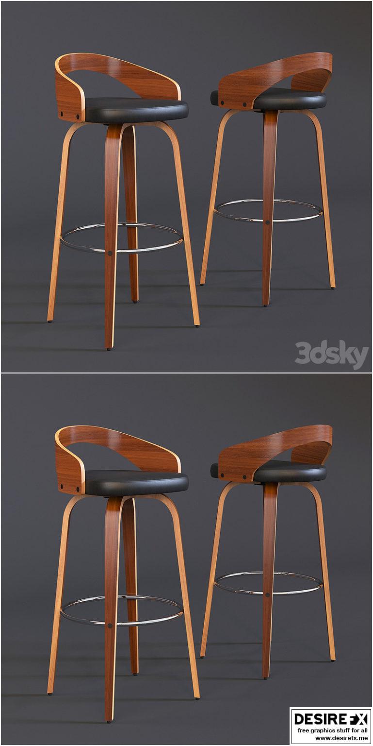 Desire FX 3d models | Grotto Barstool – 3D Model