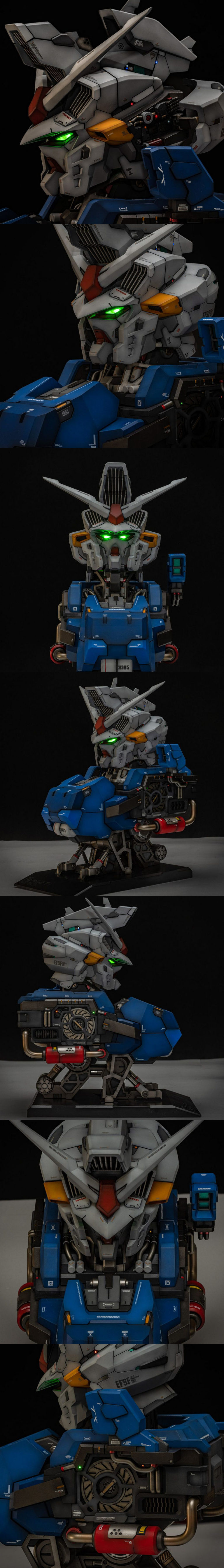 Desire FX 3d models | Gundam Bust – 3D Print Model