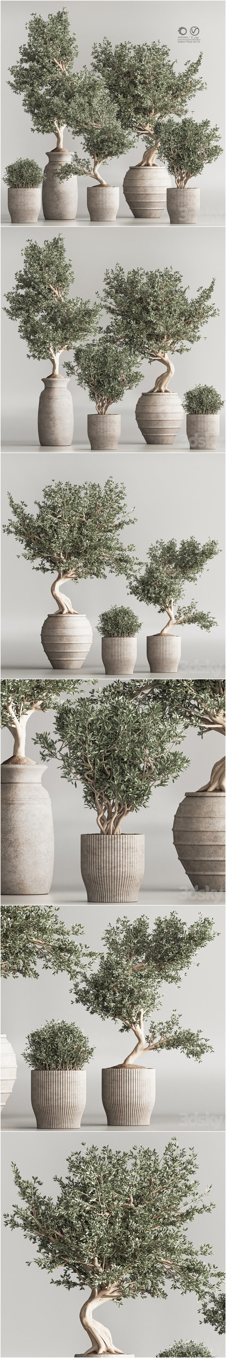 Desire FX 3d models | Indoor Plant Set 53 – 3D Model