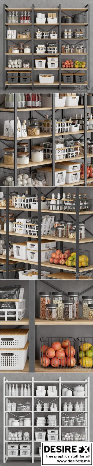 Desire FX 3d models | Industrial pantry – 3D Model