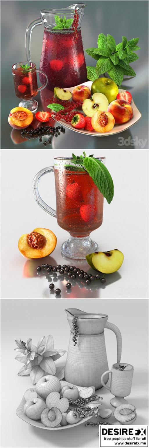 Desire FX 3d models | Juice fruits – 3D Model