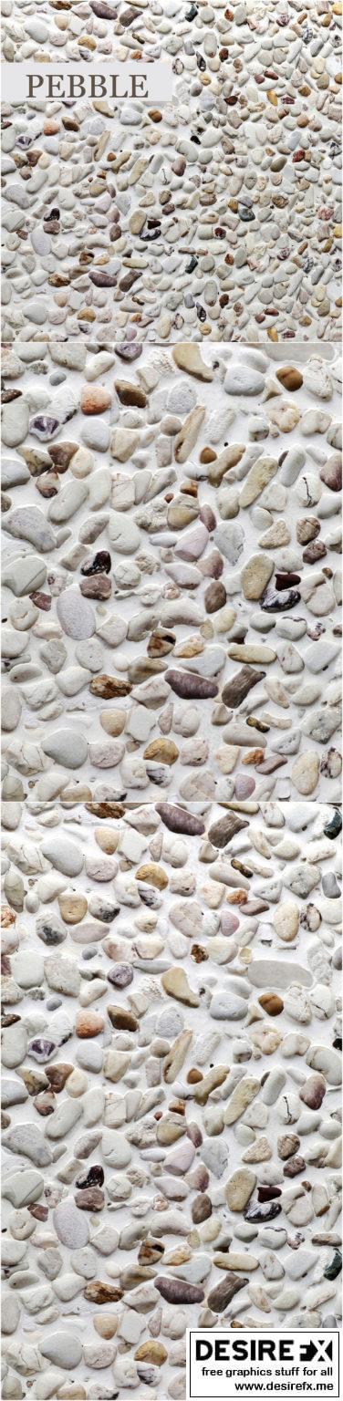 Desire FX 3d models | Pebble, decor, panel, wall, floor, paving, wall ...