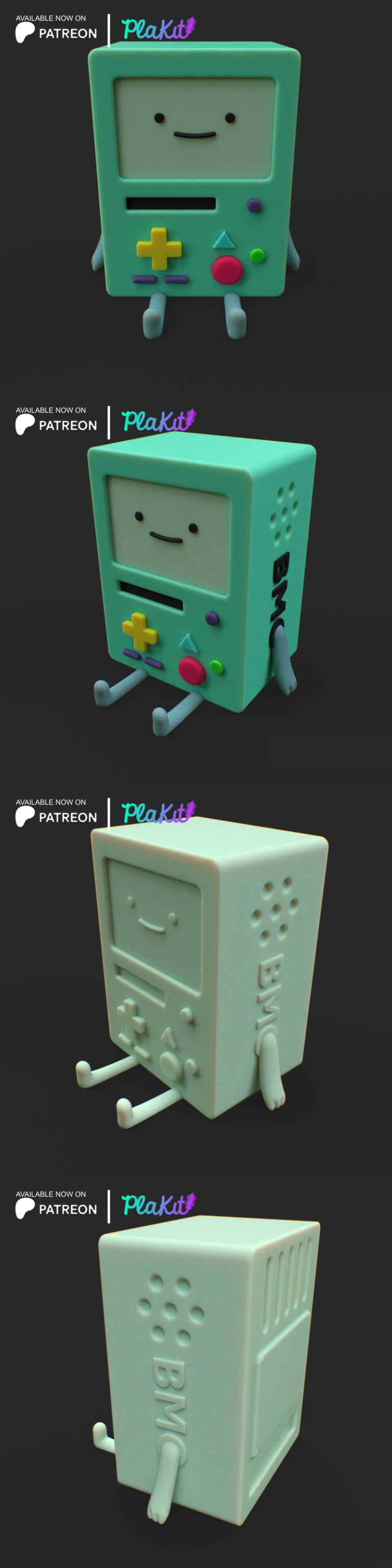Desire FX 3d models | PlaKit – Adventure Time BMO – 3D Print Model